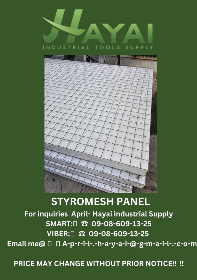 Styromesh panel, Commercial & Industrial, Construction Tools ...