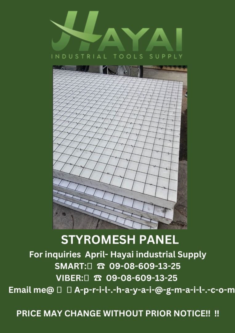 Styromesh panel, Commercial & Industrial, Construction Tools ...