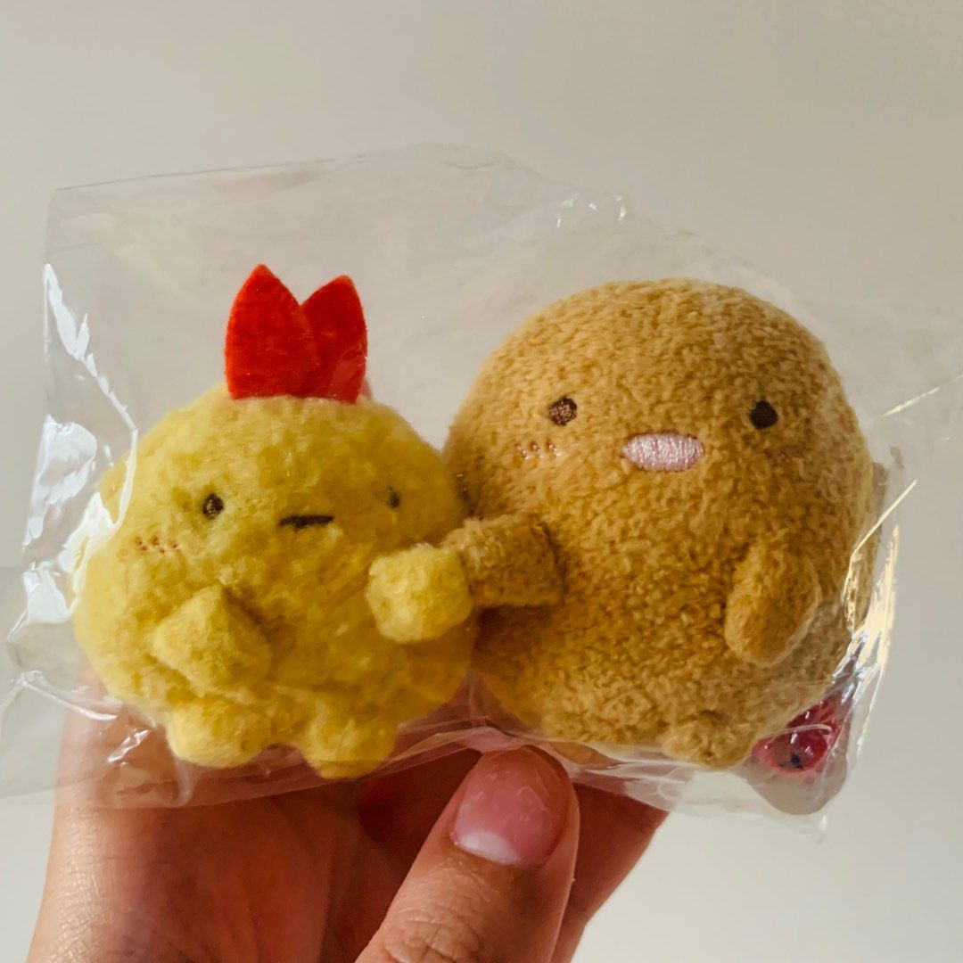 sumikko gurashi popcorn tapioca & ebi tonkatsu aggeko blushy pair ...