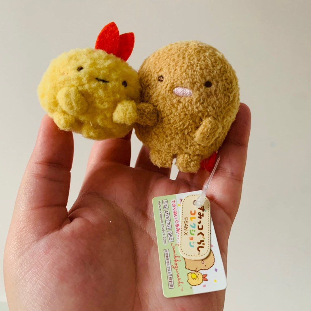 sumikko gurashi popcorn tapioca & ebi tonkatsu aggeko blushy pair ...