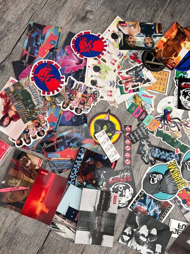Supreme assorted stickers, Hobbies & Toys, Stationery & Craft, Art ...