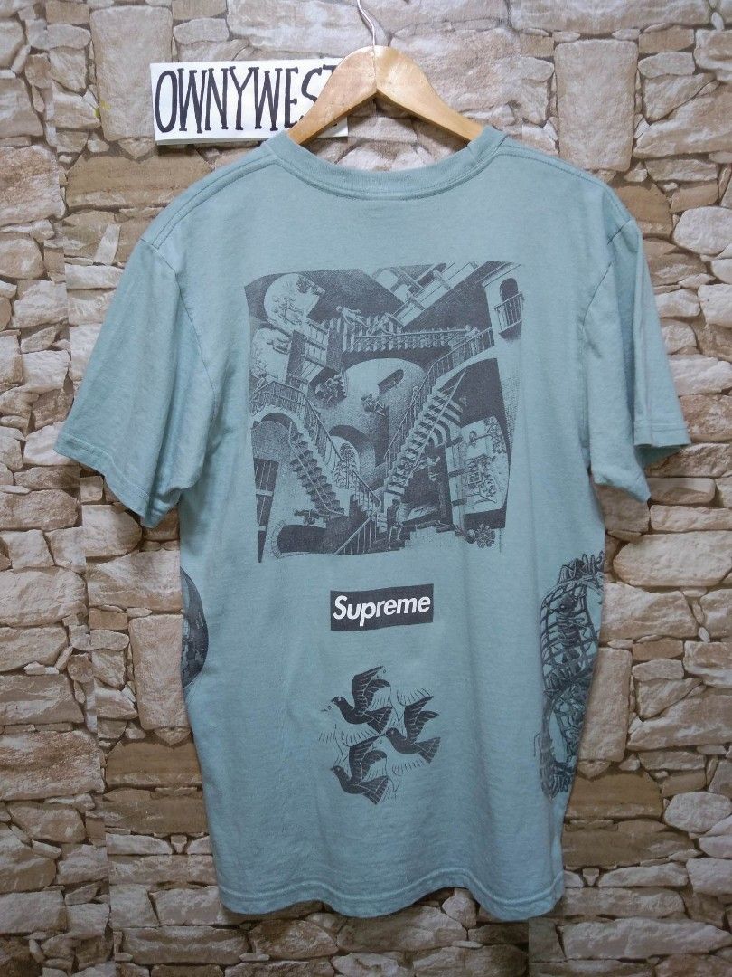Supreme x M.C scher AOP art shirt on Carousell