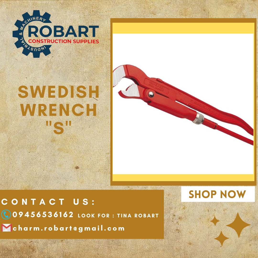 SWEDISH WRENCH "S", Commercial & Industrial, Construction Tools ...