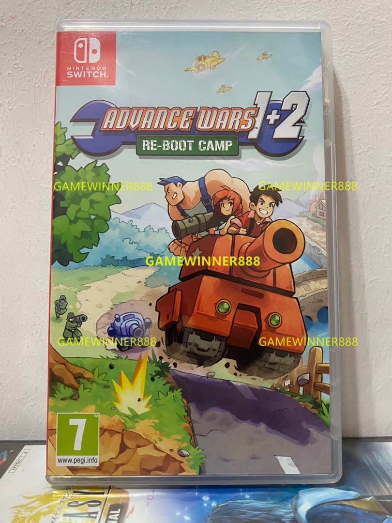 《今日快閃價》（中古二手）Switch NS遊戲 GBA SRPG 戰略遊戲 任天堂戰爭 / 高級戰爭 / 高精戰爭 / 高級大戰爭 1+2 合集 重製版 / Advance Wars 1 ...