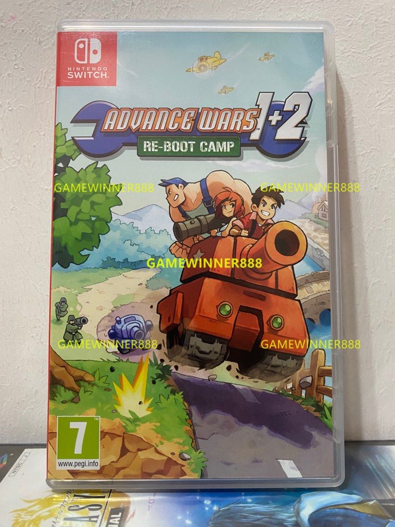 《今日快閃價》（中古二手）Switch NS遊戲 GBA SRPG 戰略遊戲 任天堂戰爭 / 高級戰爭 / 高精戰爭 / 高級大戰爭 1+2 合集 重製版 / Advance Wars 1 ...
