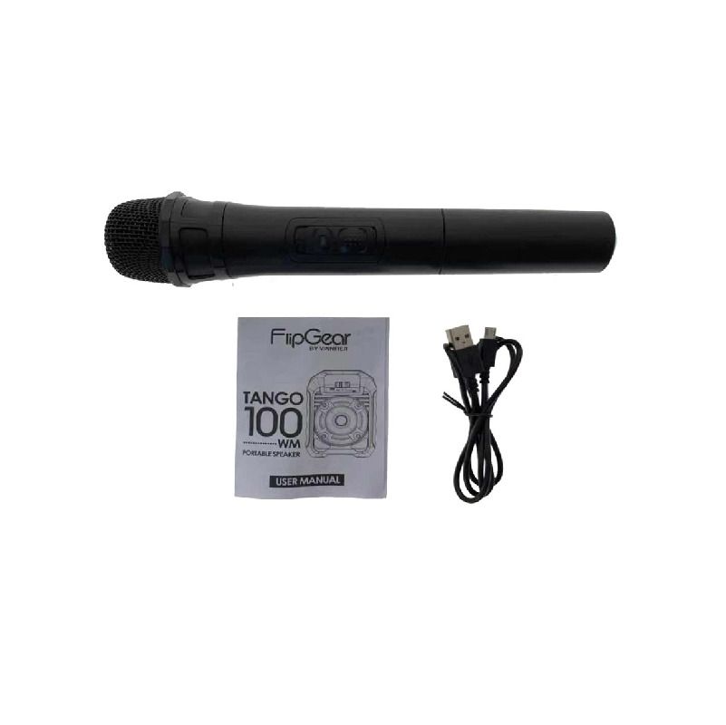 TANGO 100 WM TWS Bluetooth Portable Speaker with Karaoke System, Audio ...