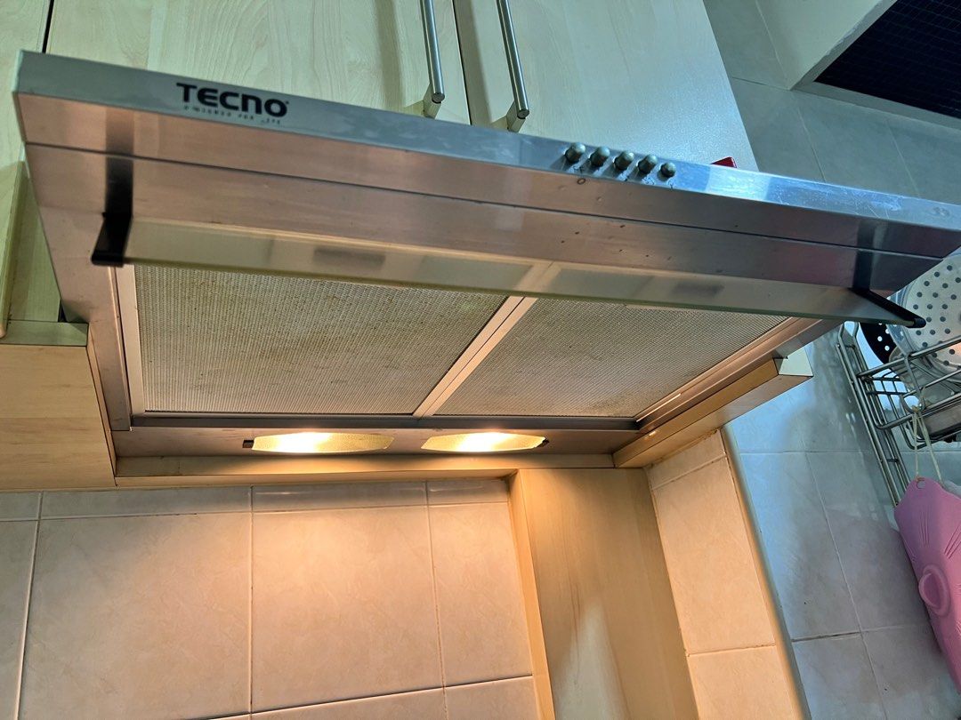 Tecno 60cm 4 burner hob and hood, TV & Home Appliances, Kitchen ...