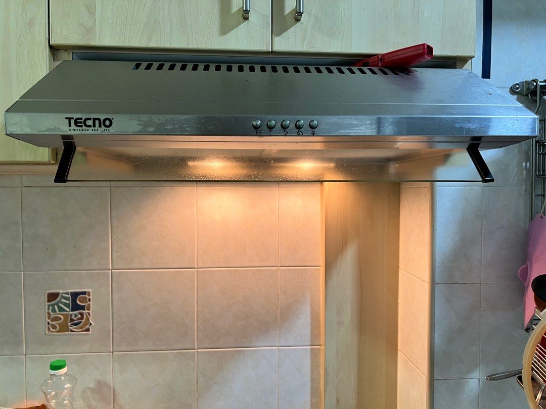 Tecno 60cm 4 burner hob and hood, TV & Home Appliances, Kitchen ...