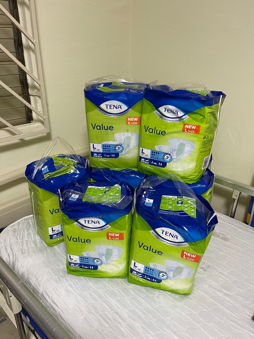Tena Value L - Adult Diapers, Beauty & Personal Care, Sanitary Hygiene ...