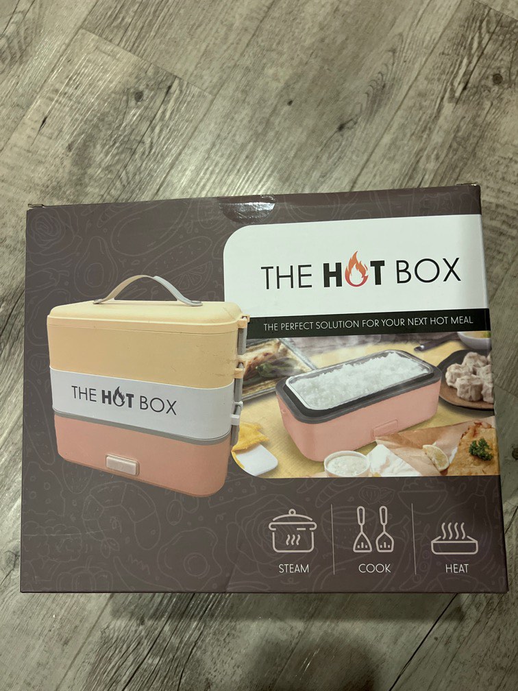 The hot box - brand new unused - steam cook heat, TV & Home Appliances ...