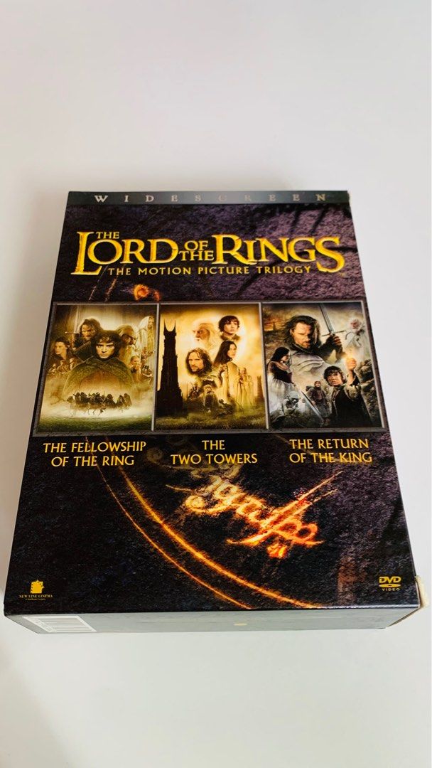 The Lord Of The Rings Box Set DVD, 興趣及遊戲, 音樂、樂器 & 配件, 音樂與媒體 - CD 及 DVD ...