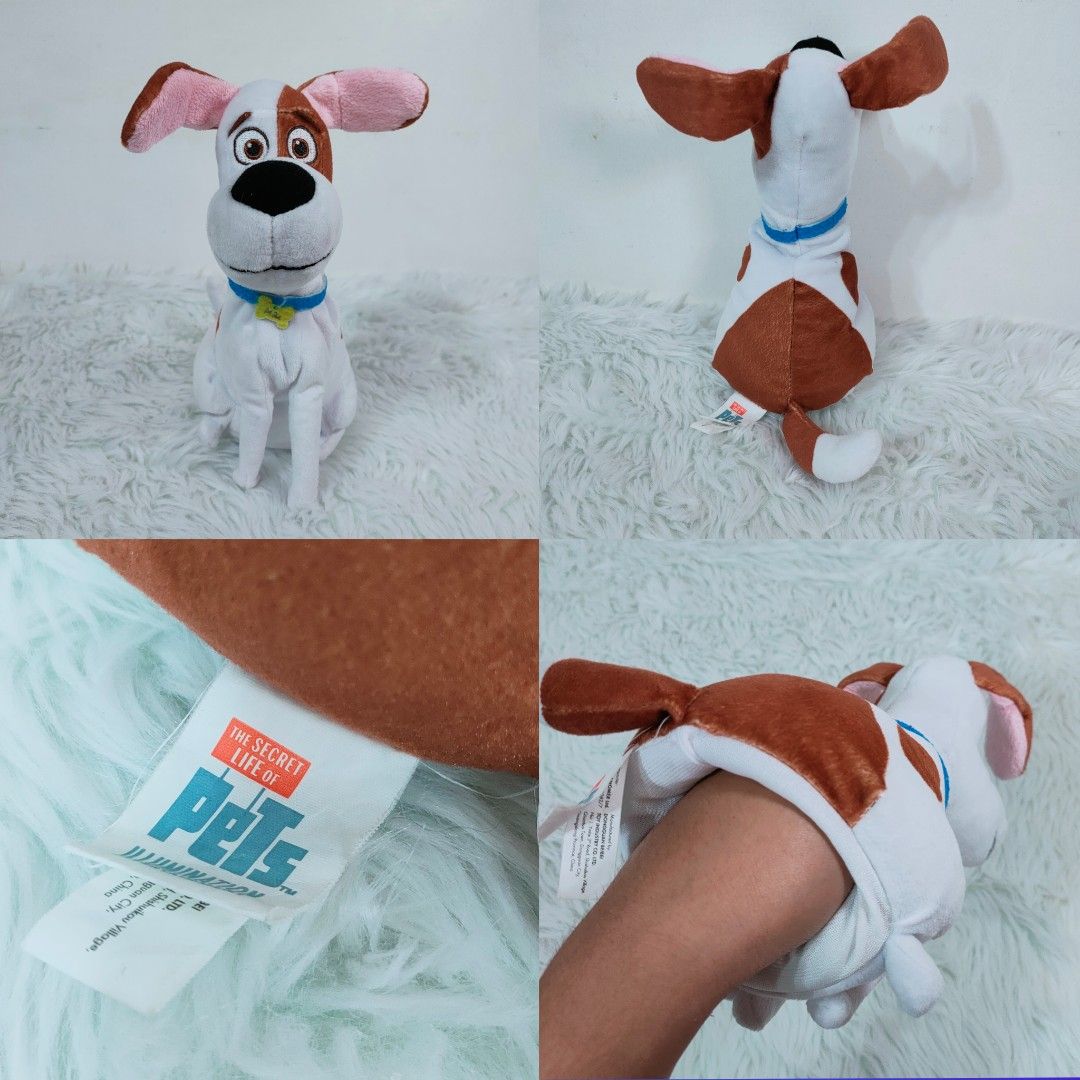 The Secret Life of Pets - Max Hand Puppet Plush, Hobbies & Toys, Toys ...