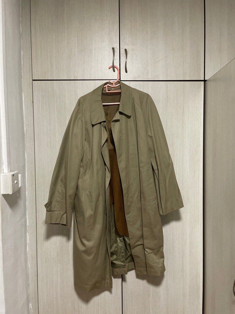thrifted trench coat, Men's Fashion, Coats, Jackets and Outerwear on ...