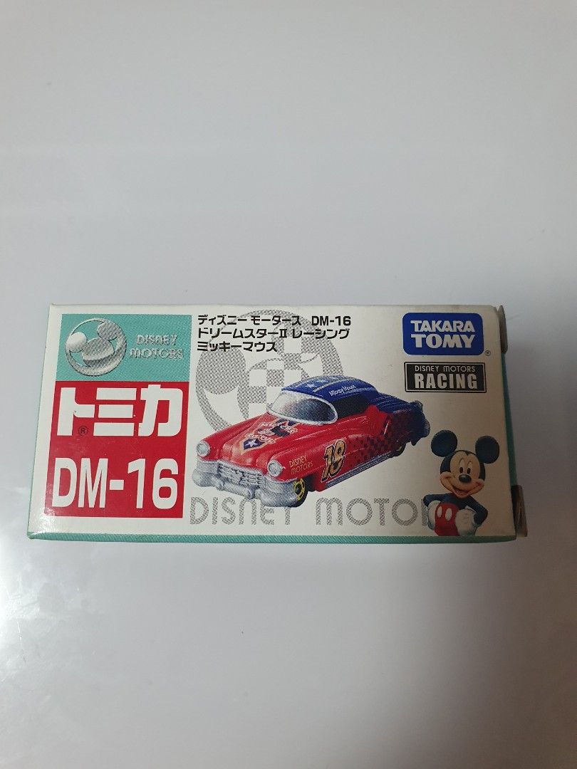Tomica Mickey Mouse Disney Motors Dream Stars Racing Car, Hobbies & Toys, Toys & Games on Carousell