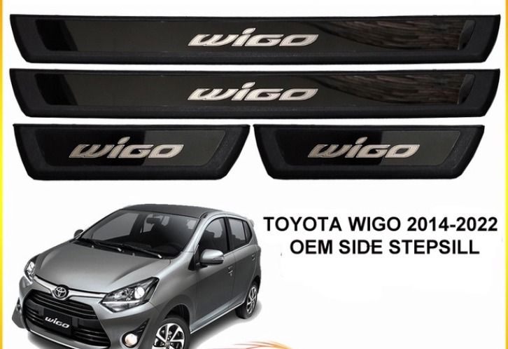 Toyota Wigo 2014 to 2023 OEM Side Stepsill / Step sill Without Light on ...