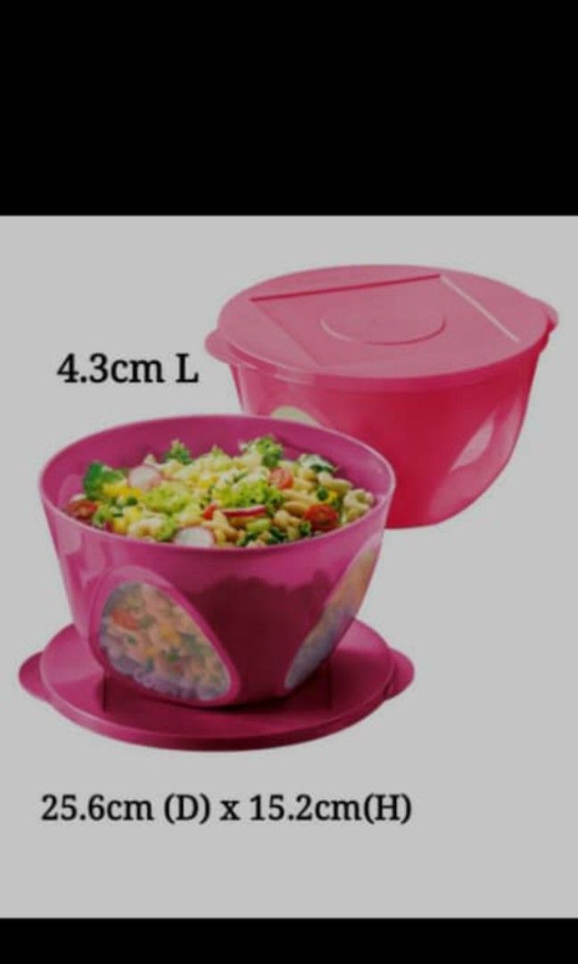 Tupperware Outdoor dining bowl 4.3L, Furniture & Home Living ...