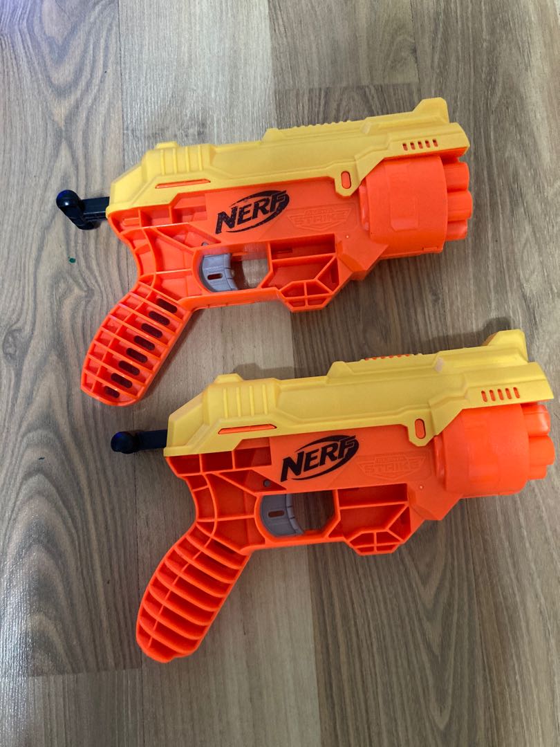 Twin Nerf Gun on Carousell