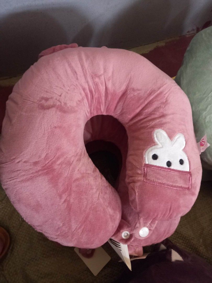 U SHAPE CHARACTER NECK PILLOW, Furniture & Home Living, Home Decor ...