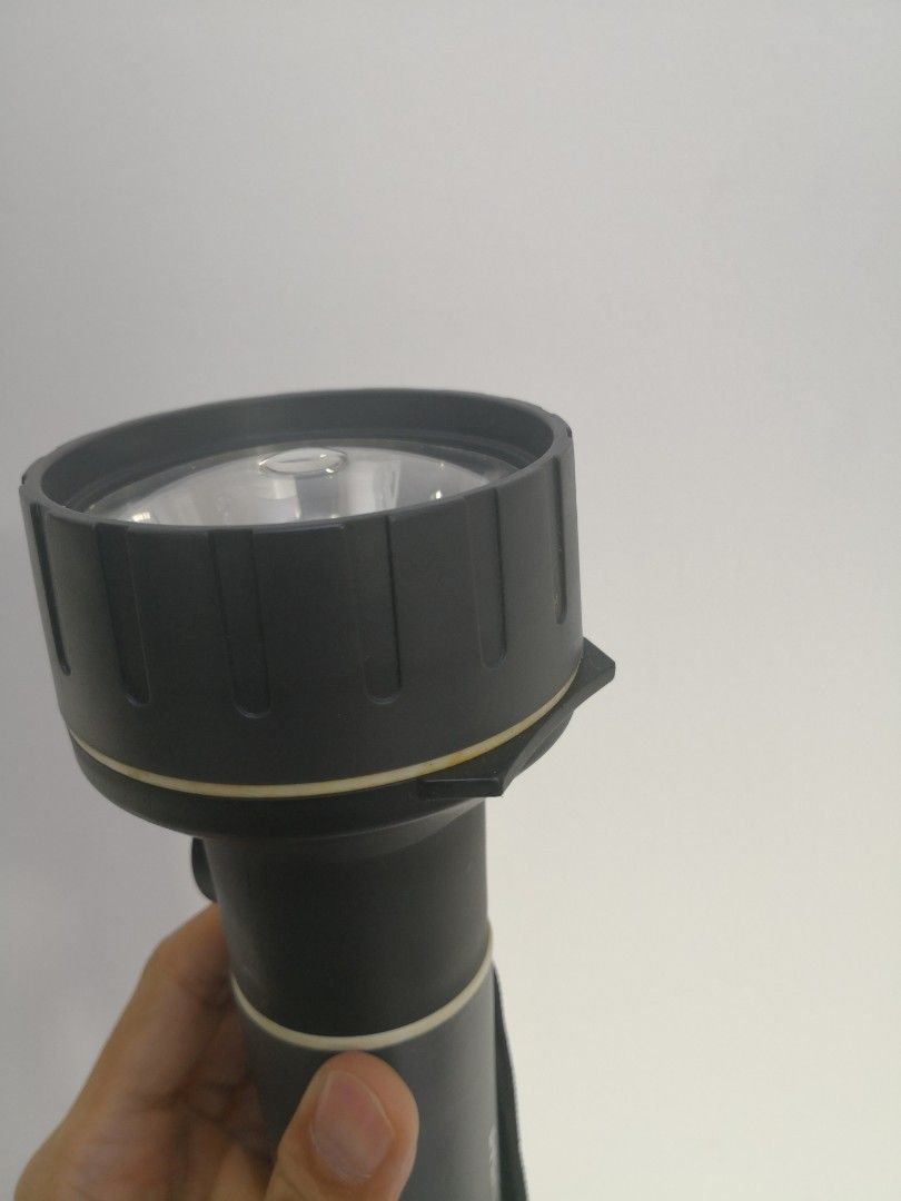 Ultra Rare Vintage Eveready Super Krypton Torch Light Torchlight Large ...