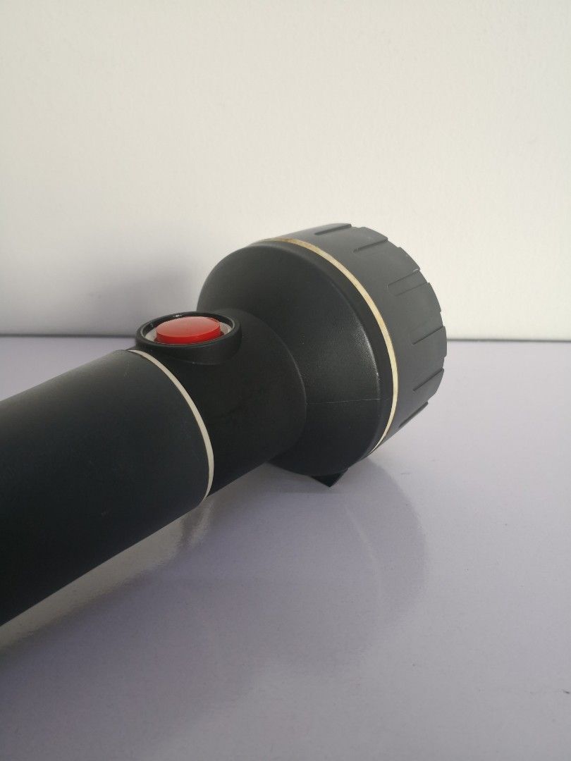 Ultra Rare Vintage Eveready Super Krypton Torch Light Torchlight Large ...