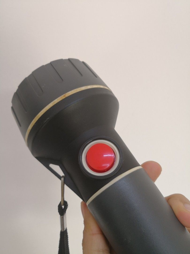 Ultra Rare Vintage Eveready Super Krypton Torch Light Torchlight Large ...