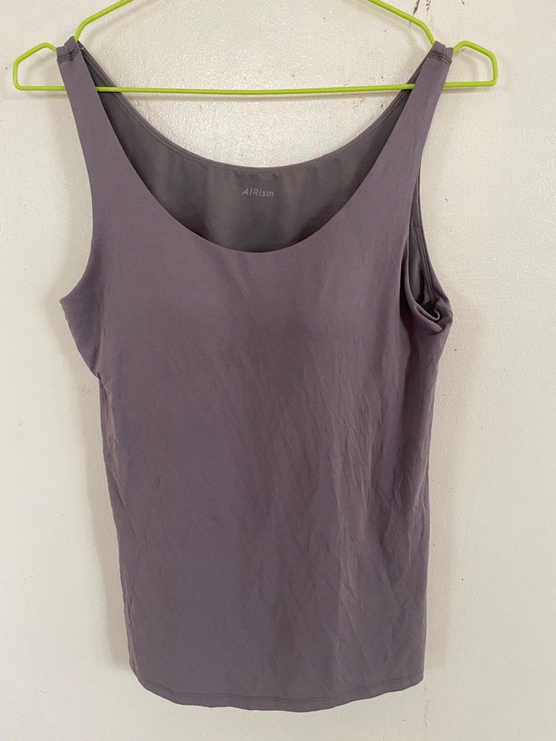Uniqlo Airism Sando Bra, Women's Fashion, Tops, Sleeveless on Carousell