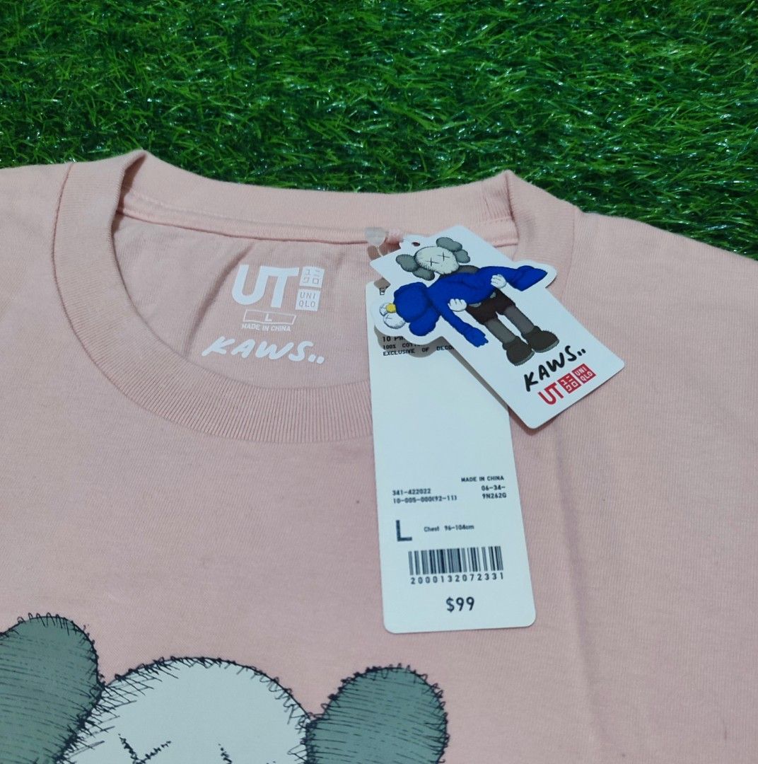 UNIQLO X KAWS SHIRT, Men's Fashion, Tops & Sets, Tshirts & Polo Shirts ...