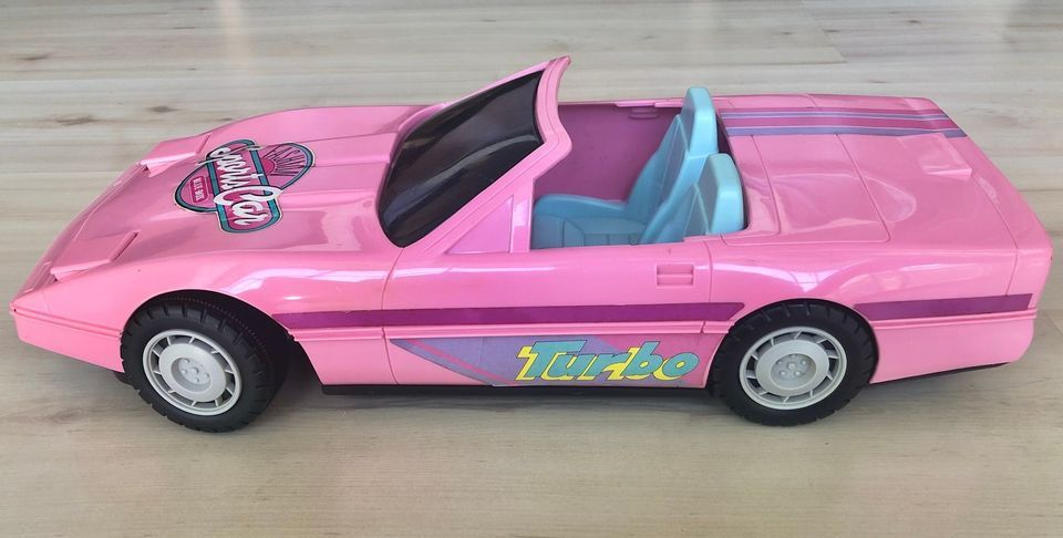 Vintage Barbie Sports Car Blue Box Turbo, Hobbies & Toys, Memorabilia ...