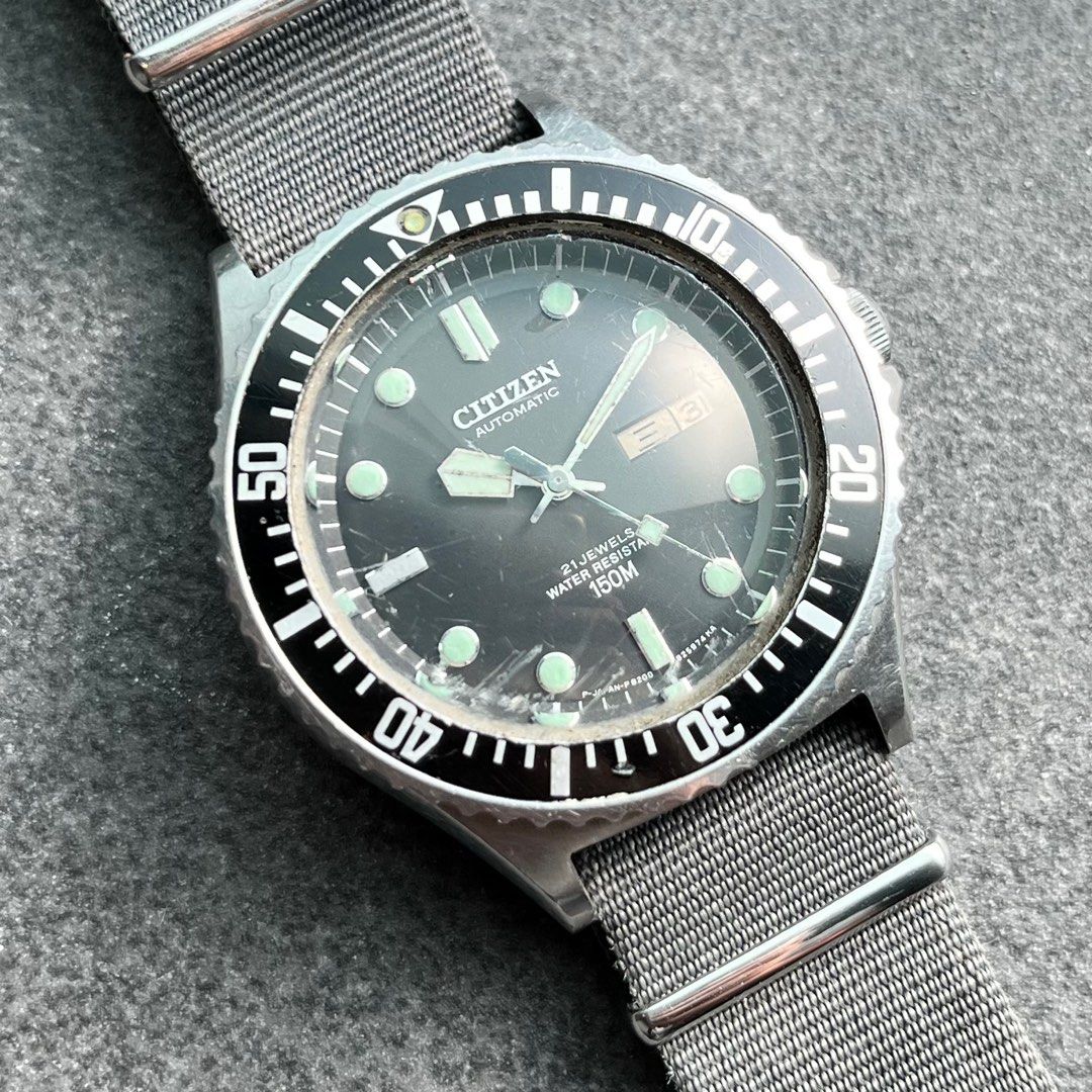 Vintage Citizen 150m Diver watch 51-2273 cir 1980s, Men's Fashion, Watches & Accessories ...