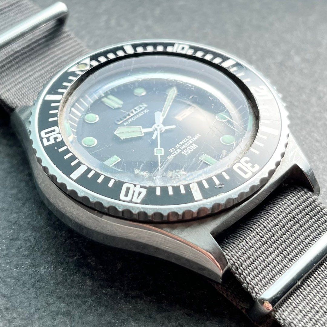 Vintage Citizen 150m Diver watch 51-2273 cir 1980s, Men's Fashion, Watches & Accessories ...