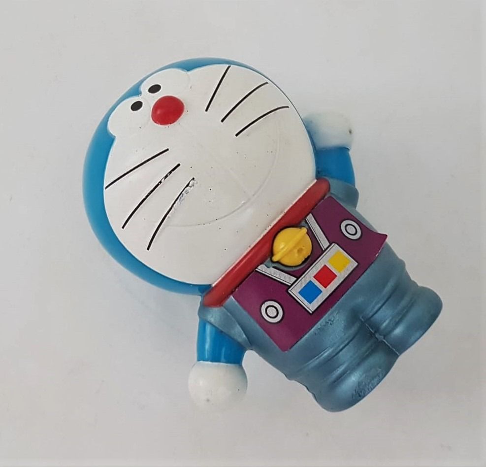 Vintage Doraemon Display, Doraemon Figurine, 5 for $25, Original, KFC ...
