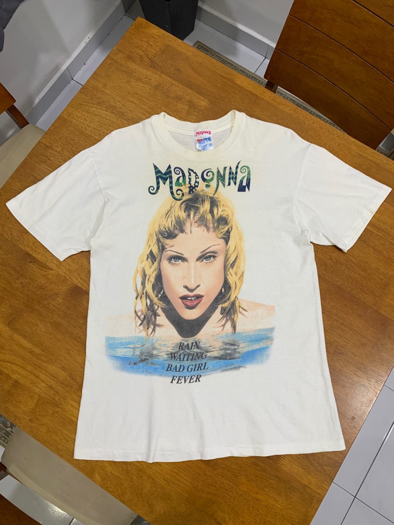 Vintage Madonna Tshirt, Men's Fashion, Tops & Sets, Tshirts & Polo Shirts on Carousell