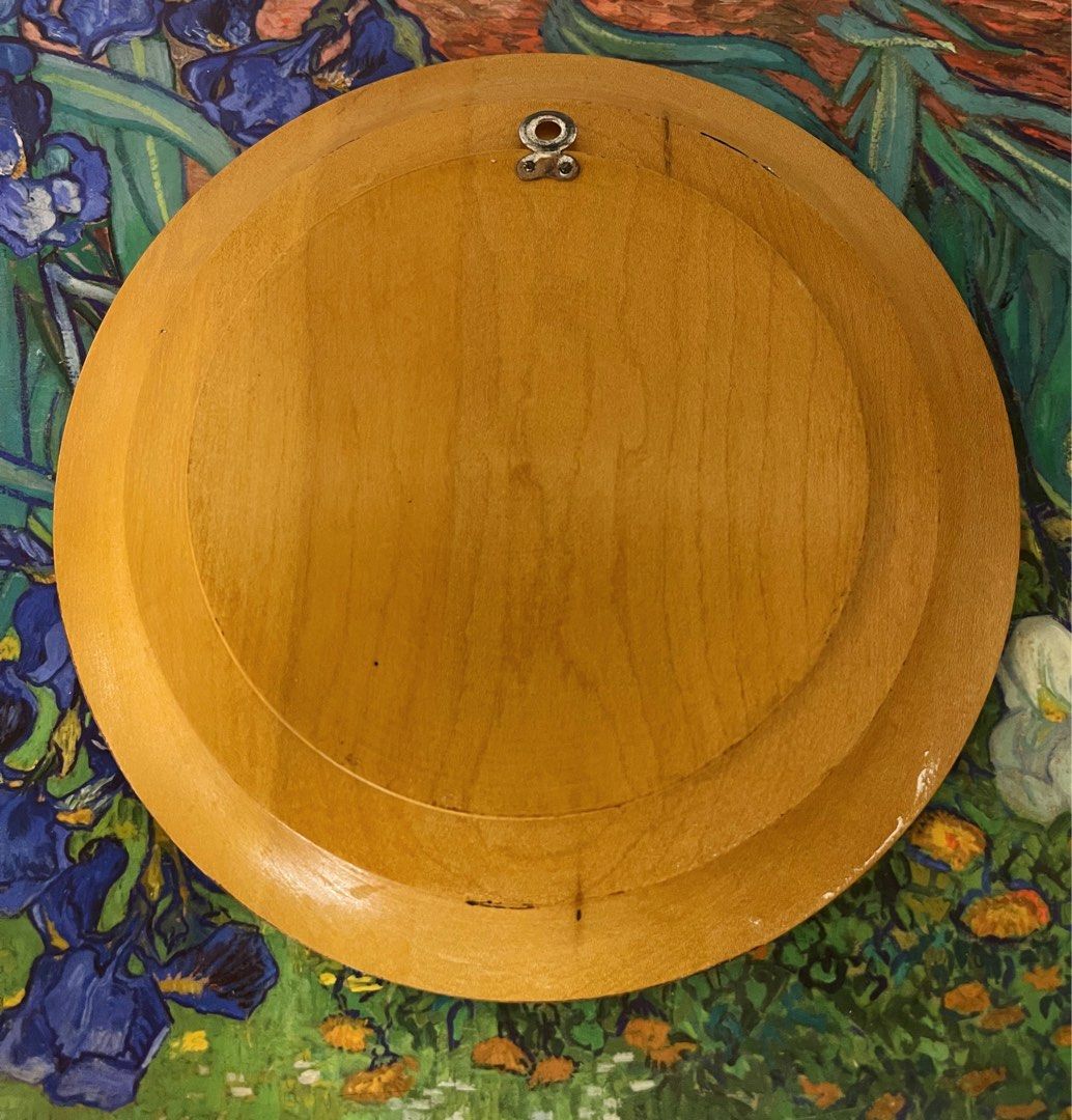 Vintage Wooden Plaque Hand Carved Italy Scenery, Hobbies & Toys ...