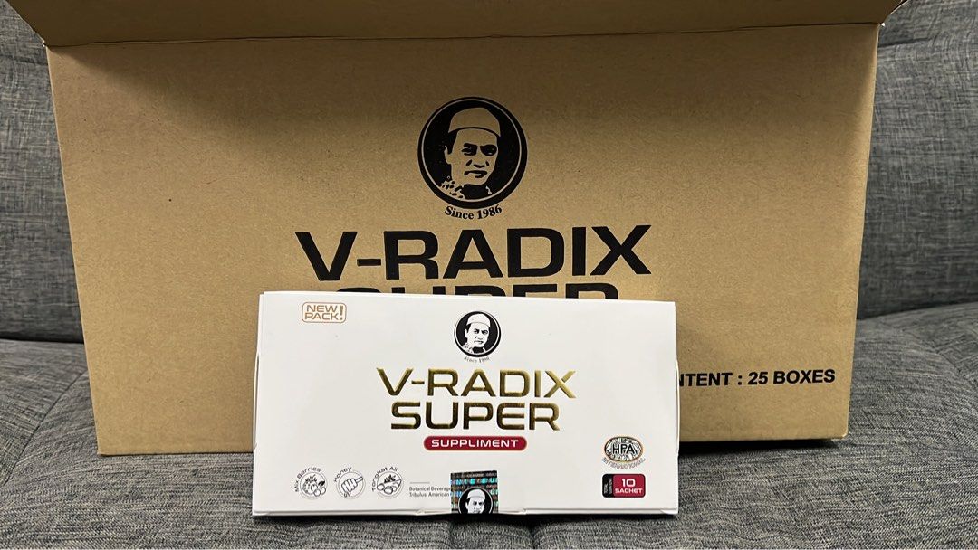 V-RADIX SUPER, Health & Nutrition, Health Supplements, Vitamins & Supplements on Carousell