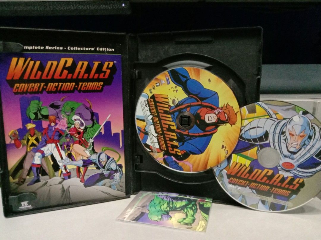 Wildstorm/Image - Jim Lee WildCats animated DVD Collector's edition ...