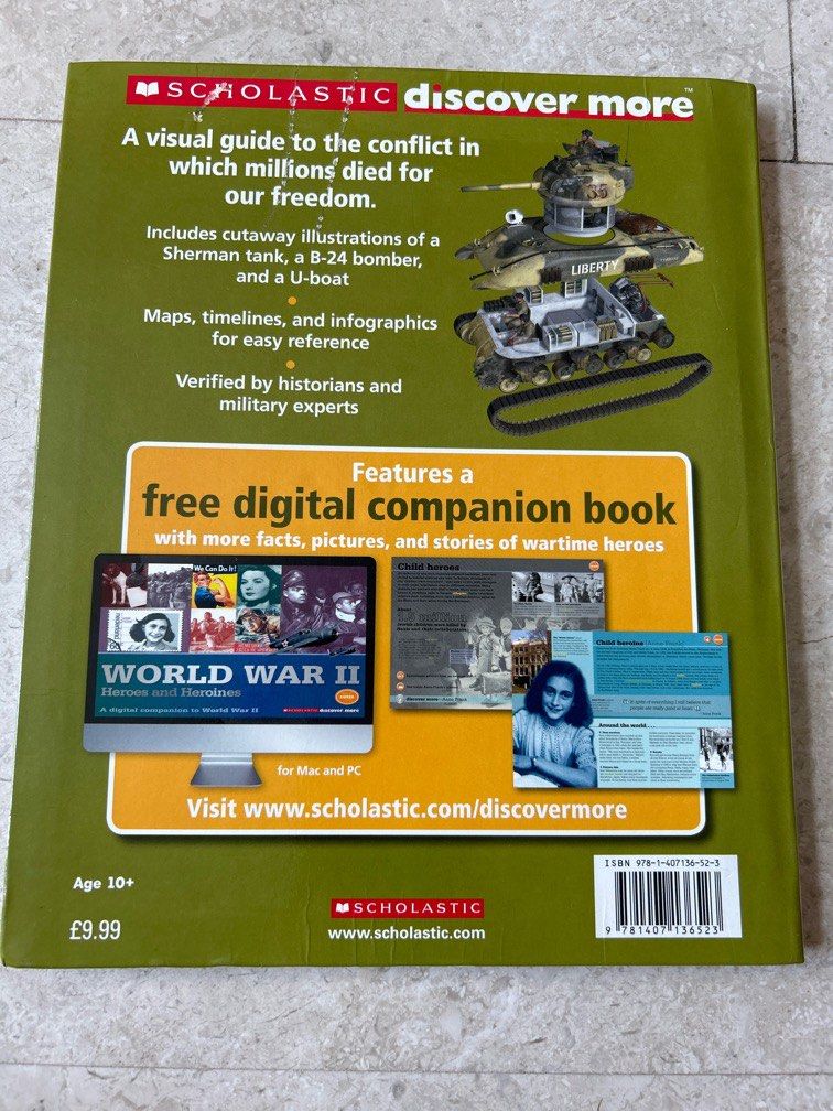 World War 2 - Scholastic discover more, Hobbies & Toys, Books ...