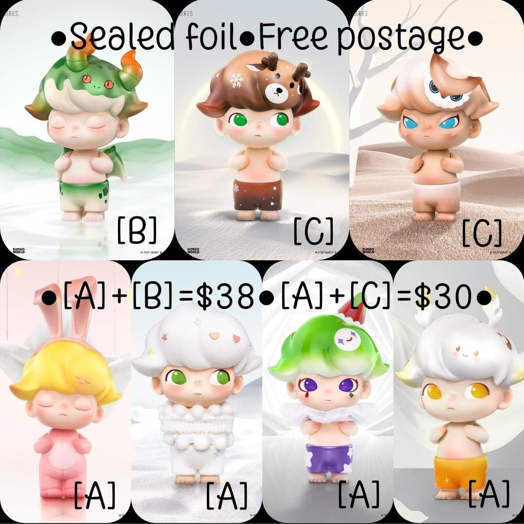 WTS Pop Mart Dimoo Retro Series blind box, Hobbies & Toys, Toys & Games ...