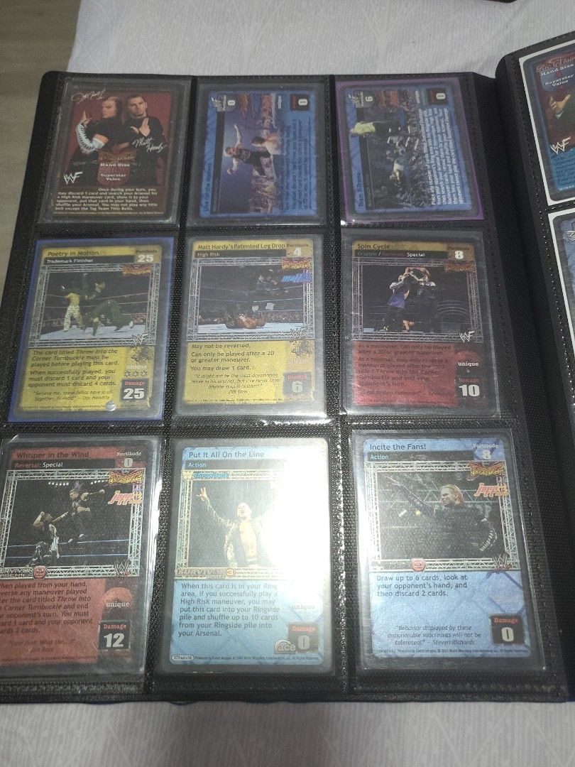 WWE WWF CARDS FULL SET, Hobbies & Toys, Memorabilia & Collectibles ...