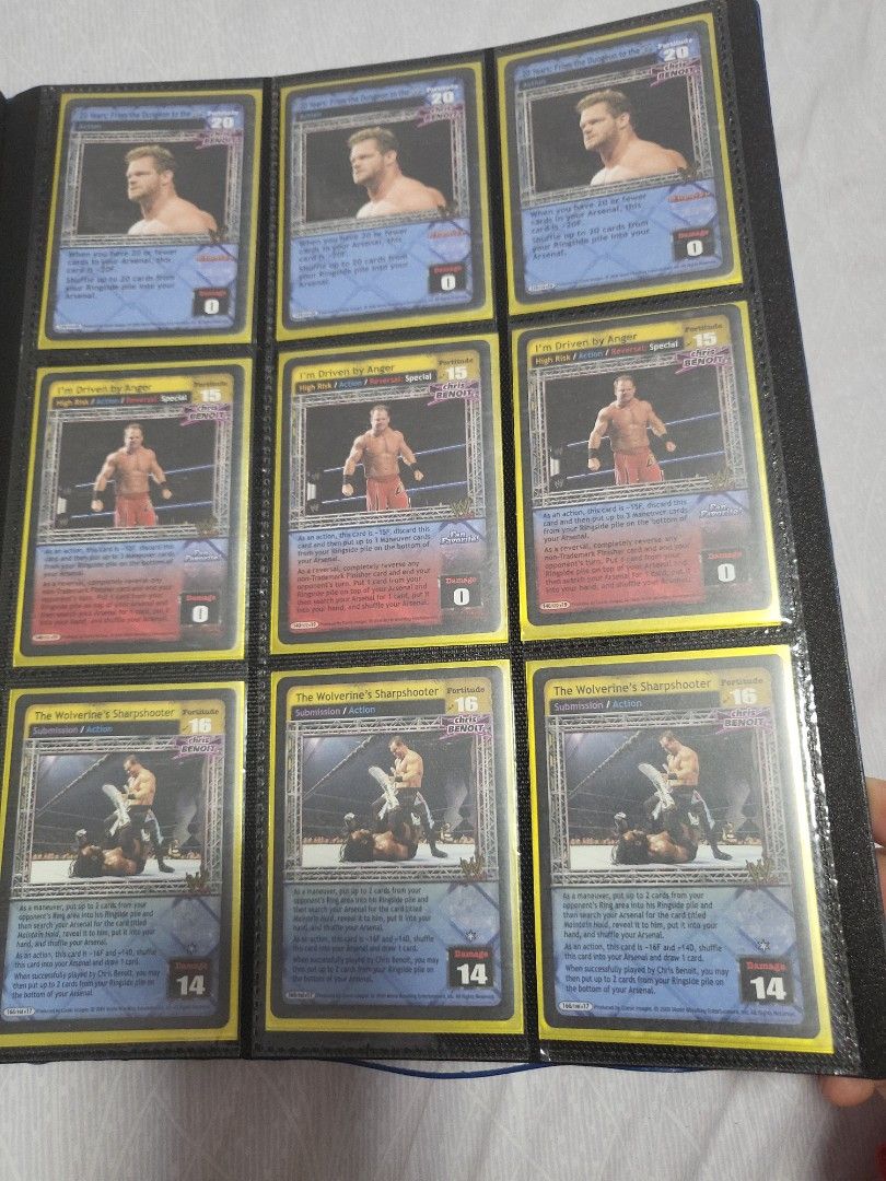 WWE WWF CARDS FULL SET, Hobbies & Toys, Memorabilia & Collectibles ...