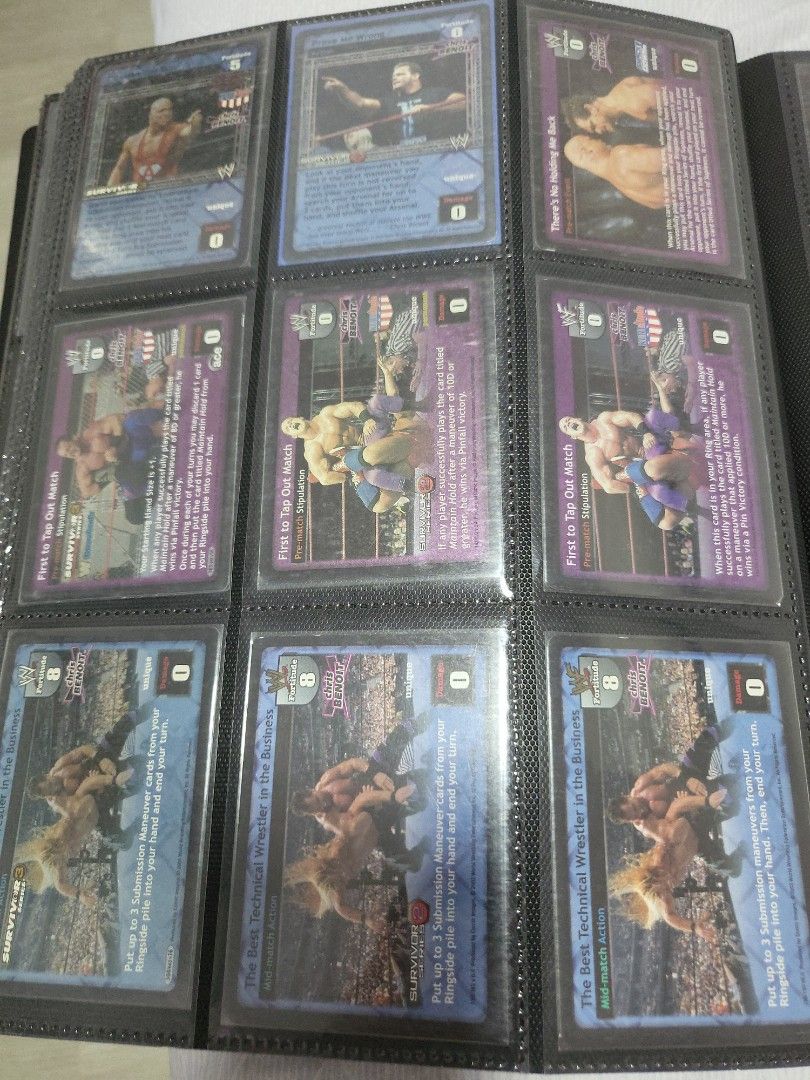 WWE WWF CARDS FULL SET, Hobbies & Toys, Memorabilia & Collectibles ...