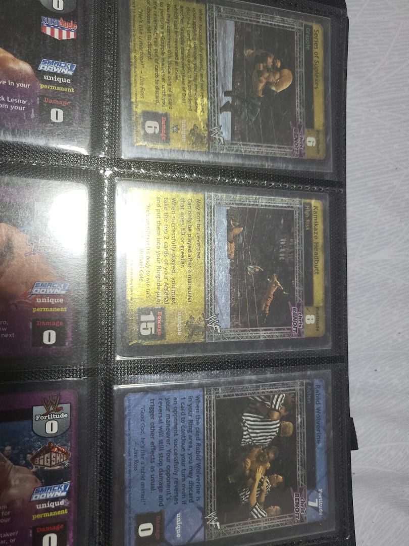 WWE WWF CARDS FULL SET, Hobbies & Toys, Memorabilia & Collectibles ...