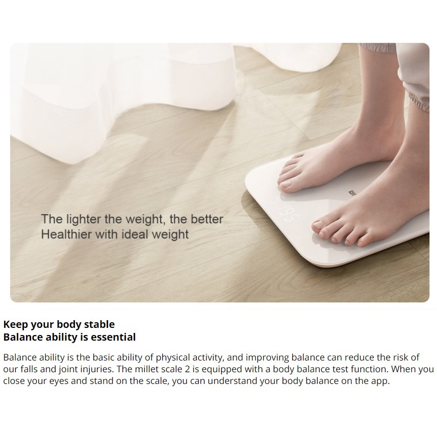 Xiaomi Mi Smart Weight Scale 2 Health Weight Scale, Health & Nutrition ...