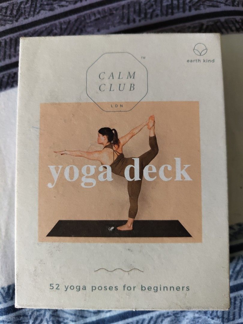 Yoga Poses Card Deck, Hobbies & Toys, Stationery & Craft, Other ...