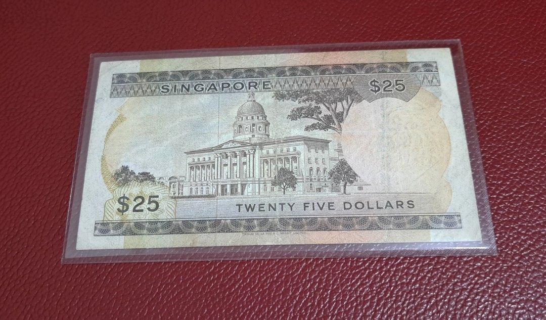 Z1 Singapore Orchid Series $25 Note, Hobbies & Toys, Memorabilia & Collectibles, Currency on ...