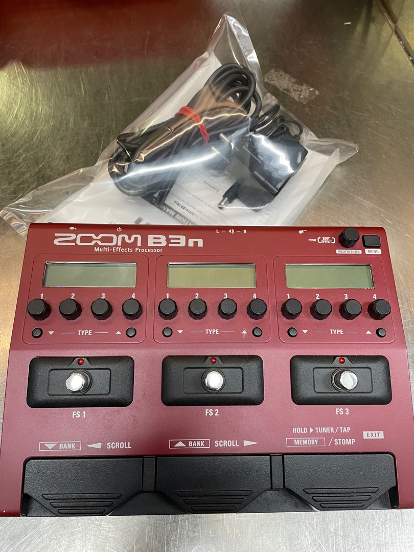 Zoom B3N Bass Effect Processor, Hobbies & Toys, Music & Media, Music ...
