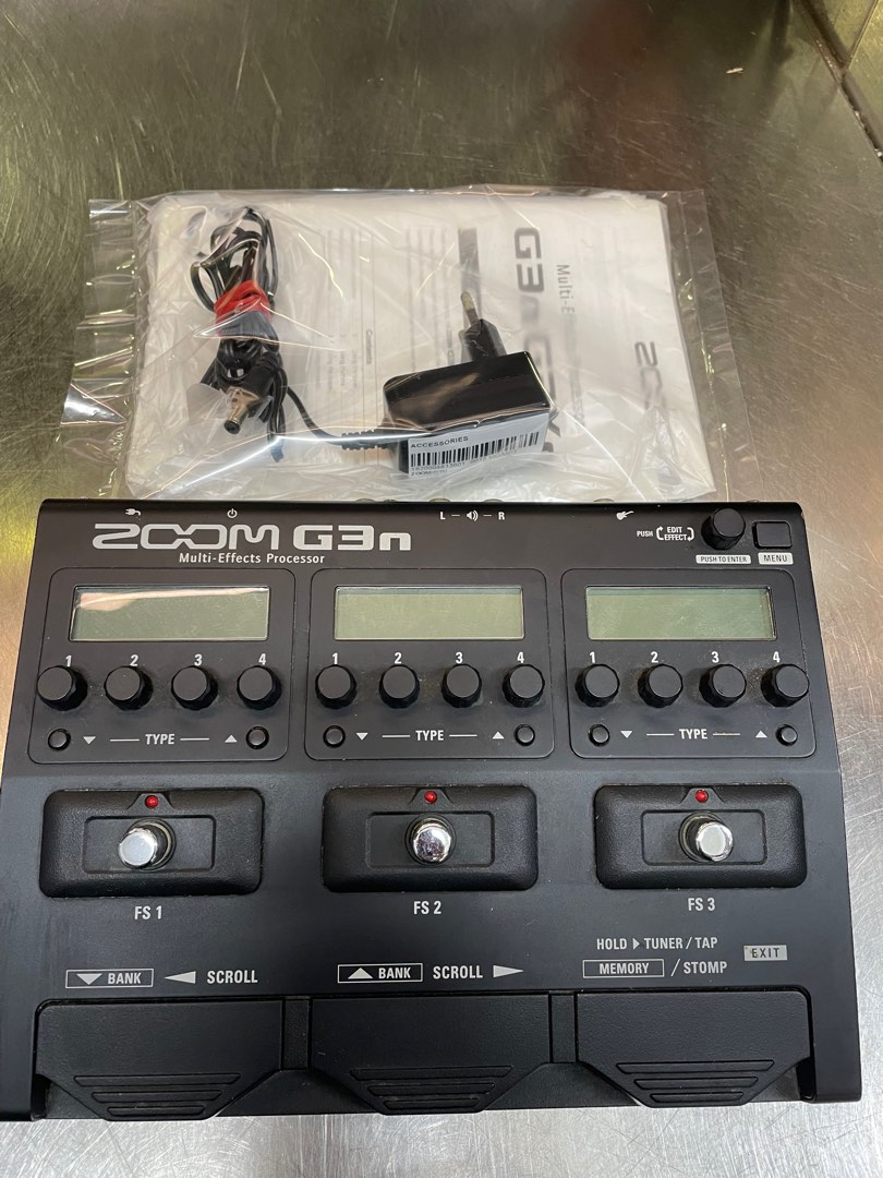 Zoom G3N Guitar Multi Effect Processor, Hobbies & Toys, Music & Media ...