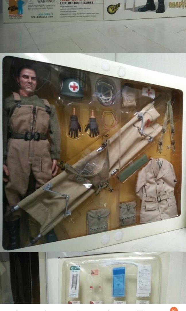 1/6 Dragon WW2 World War Two US Army Army Medic (Not Hot Toys), Hobbies ...