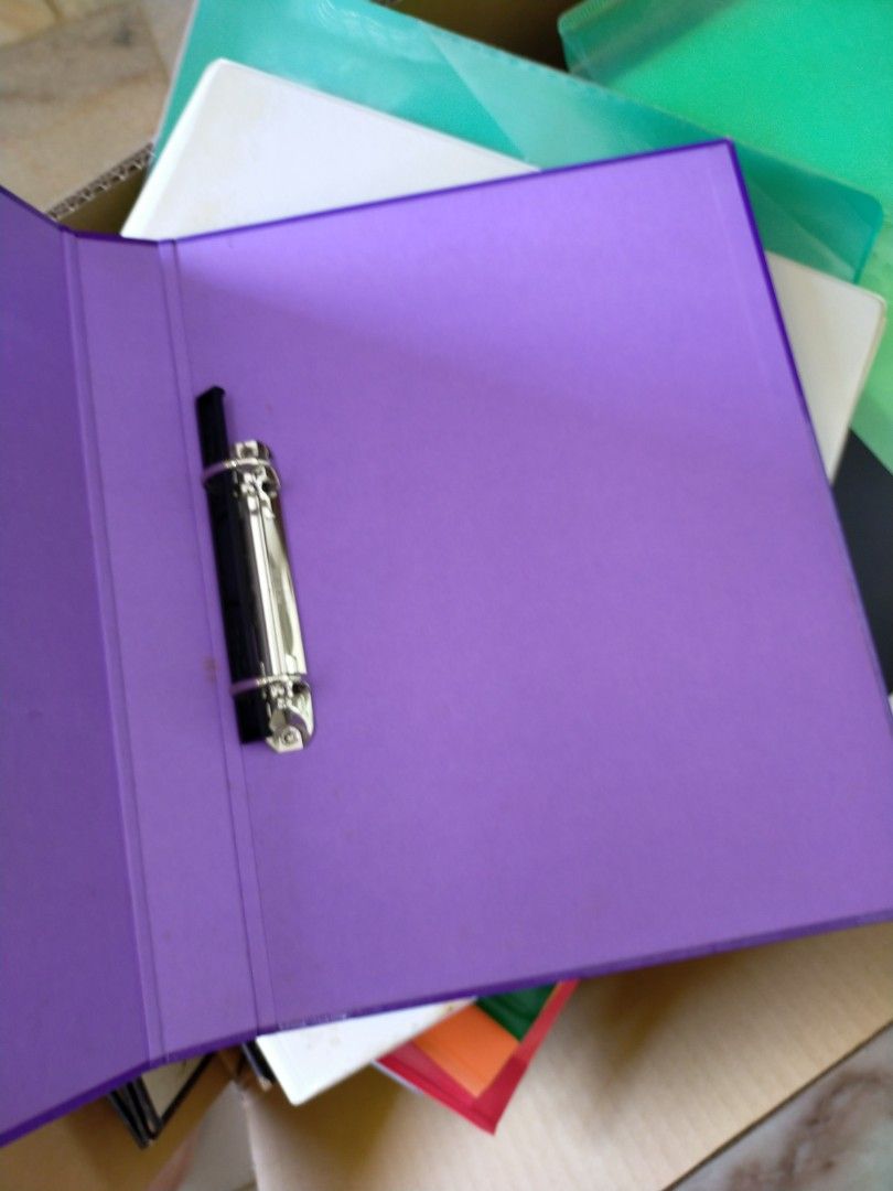 1 Big Box of Used Files, Hobbies & Toys, Stationery & Craft, Stationery ...