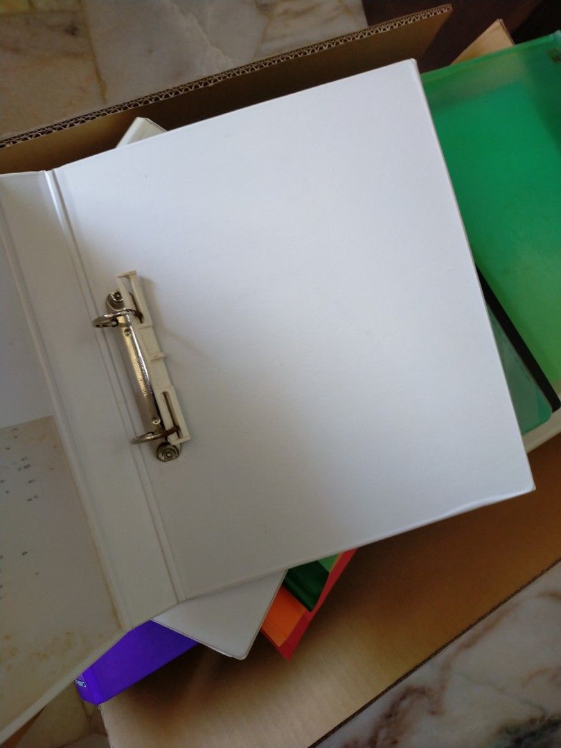 1 Big Box of Used Files, Hobbies & Toys, Stationery & Craft, Stationery ...
