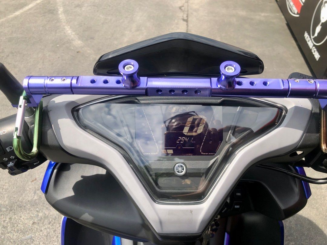 2021 Yamaha Aerox 155 Race Blue on Carousell